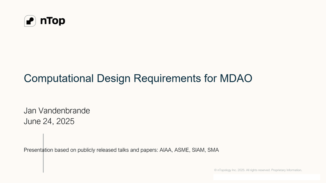 nTop training: Essentials | nTop